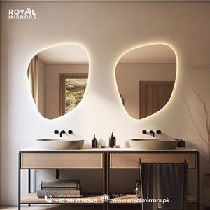 Irregular Bathroom LED Mirrors | Custom LED Mirrors – Royal Mirrors