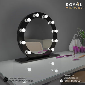 Hollywood Lighted Vanity Mirror | Hollywood Makeup Mirrors – Royal Mirrors