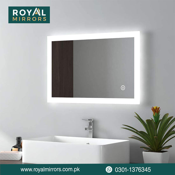 Backlit Customized LED Mirrors | Rectangle illuminated Mirrors – Royal ...
