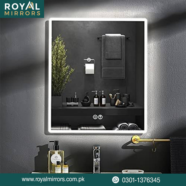 Customize Backlit Rectangle Touch LED Bathroom Mirrors – Royal Mirrors
